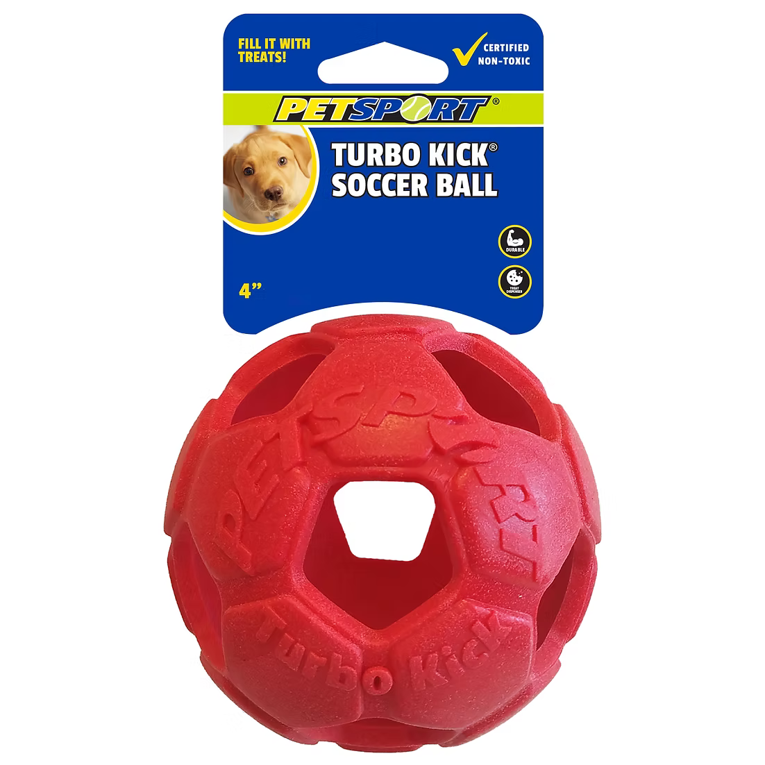 Petsport Turbo Kick Soccer Ball